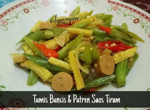 Resep tumis buncis putren saus tiram rumahan enak dan mudah - Cookpad