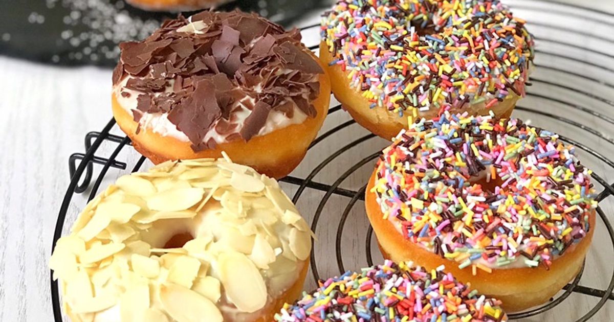 Resep Donut Menul Dan Lembut Metode Autolyse (Tanpa Mixer Tanpa ...