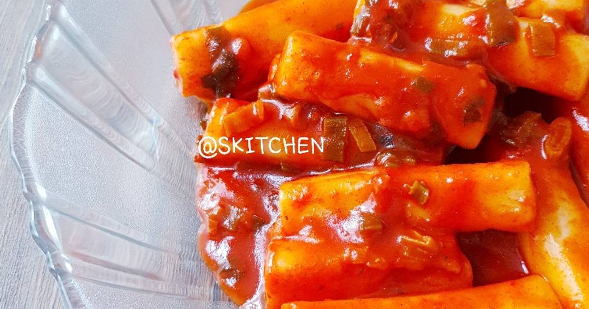 Resep Tteokbokki/Topokki (Korean Original Recipe) oleh SKITCHEN - Cookpad