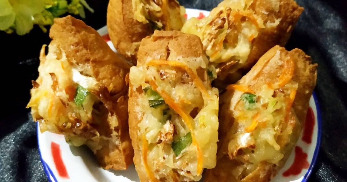 26 resep tahu isi tepung bakwan enak dan mudah - Cookpad