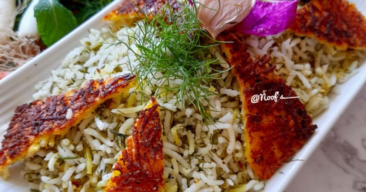Resep Shevid Polo/ Sheveed Polo (Persian Dill Rice) oleh Noof's Kitchen ...