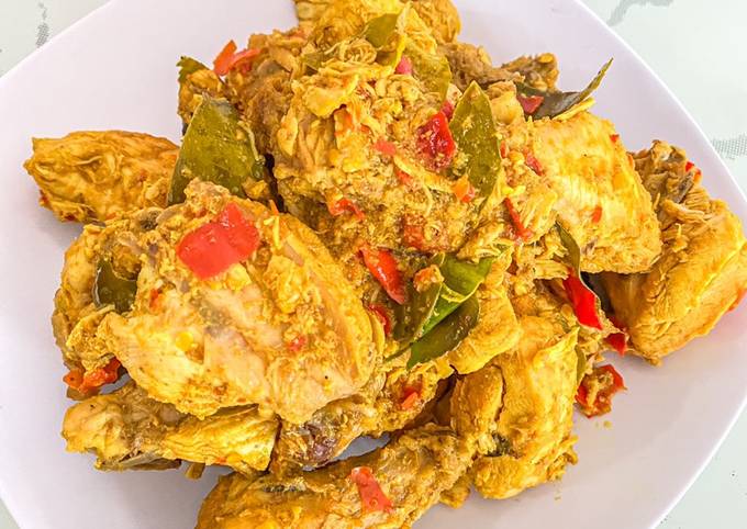 Resep Ayam rempah simple dan enak oleh ULA SYIFA NF - Cookpad