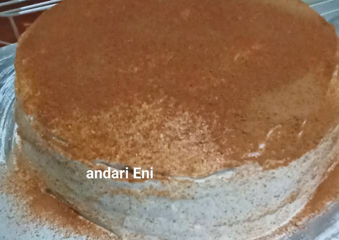 Resep Mille crepe Milo oleh Andari Eni - Cookpad