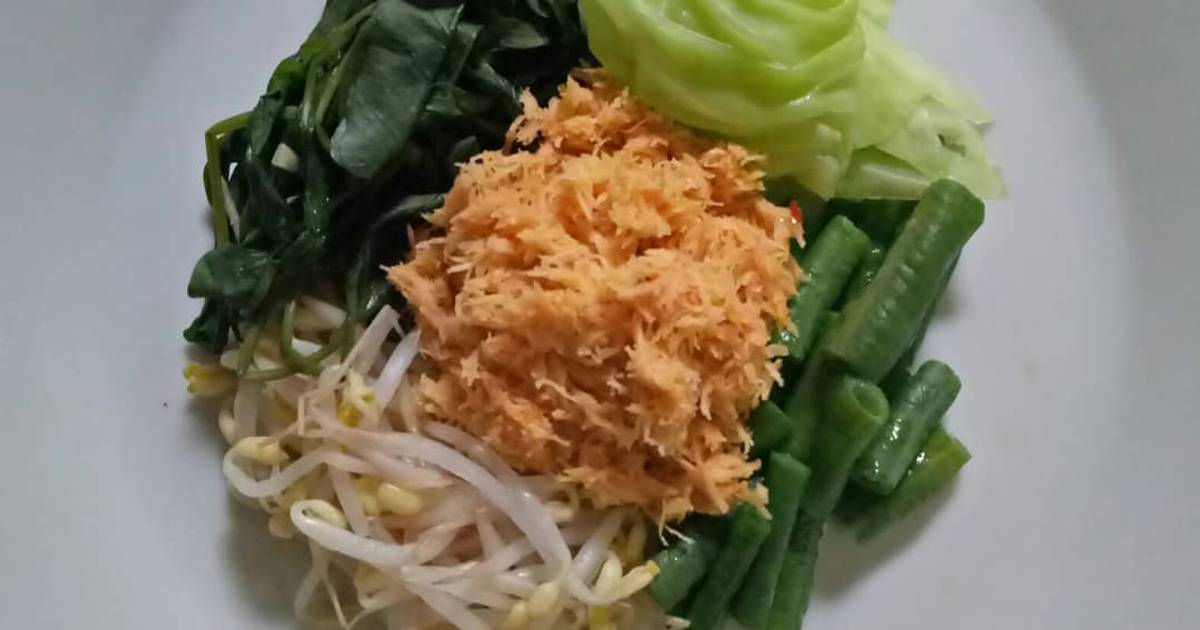 Resep Urap urap sayur oleh Ayu shabrina - Cookpad
