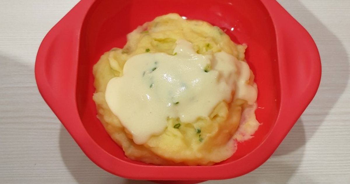 Resep Mashed Potato With Creamy Sauce (For Baby 1yr+) oleh Lisa S - Cookpad
