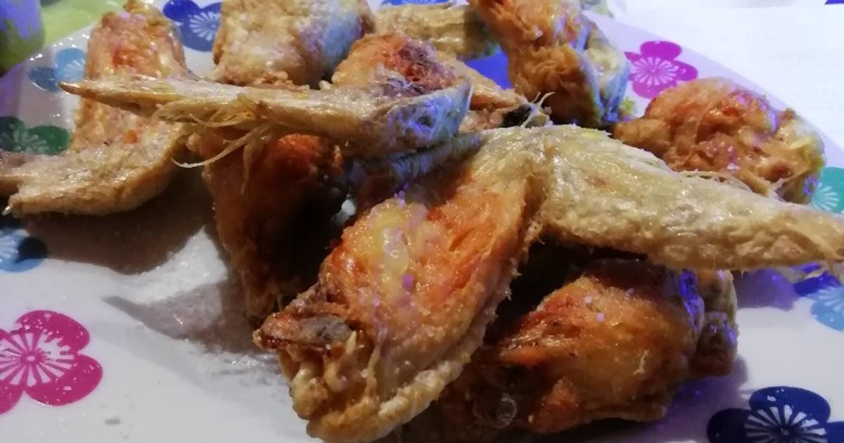Alitas de pollo fritas - 472 recetas caseras - Cookpad