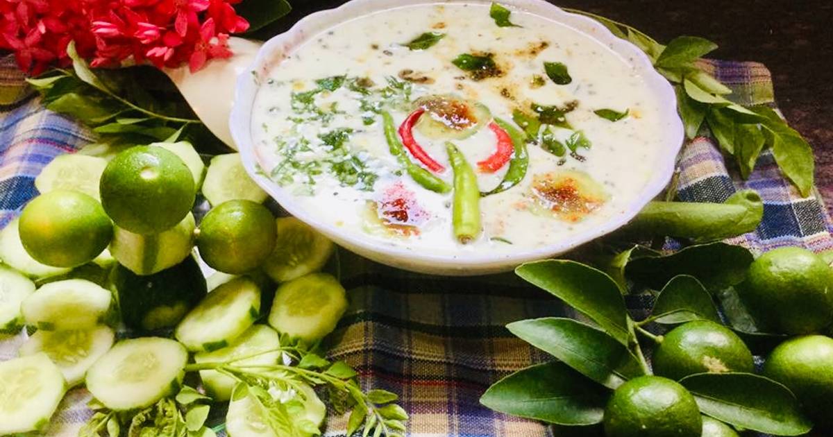 Cucumber Riata Recipe by Sadhana Mohindra - Cookpad