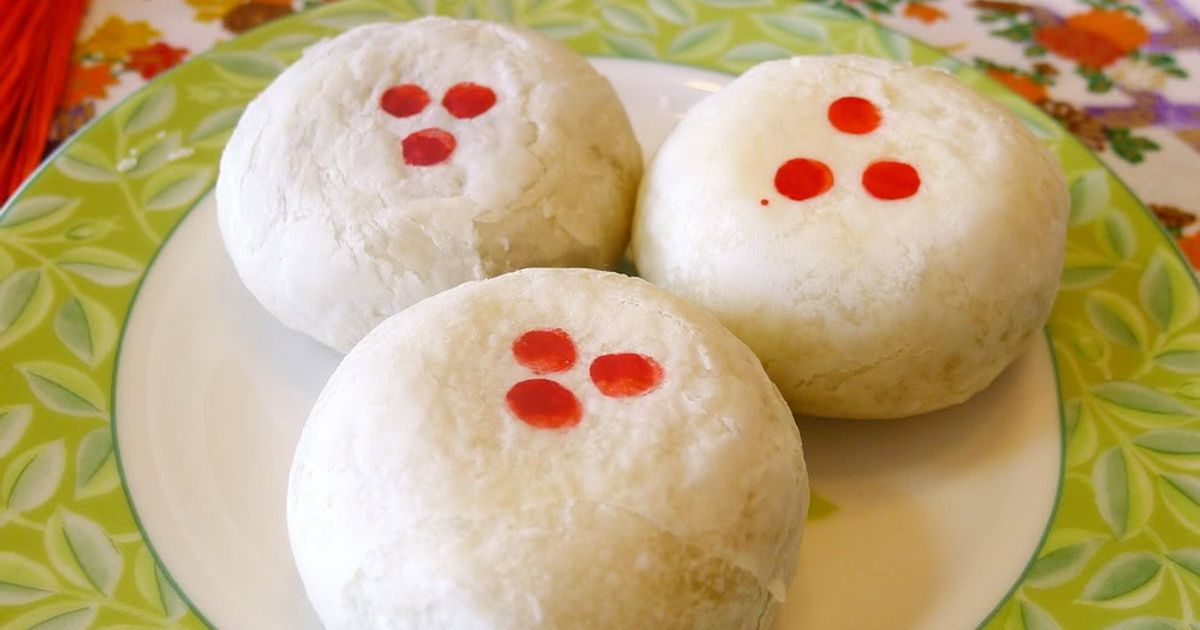Su Shi White Moon Cakes Recipe By Cookpad.Japan