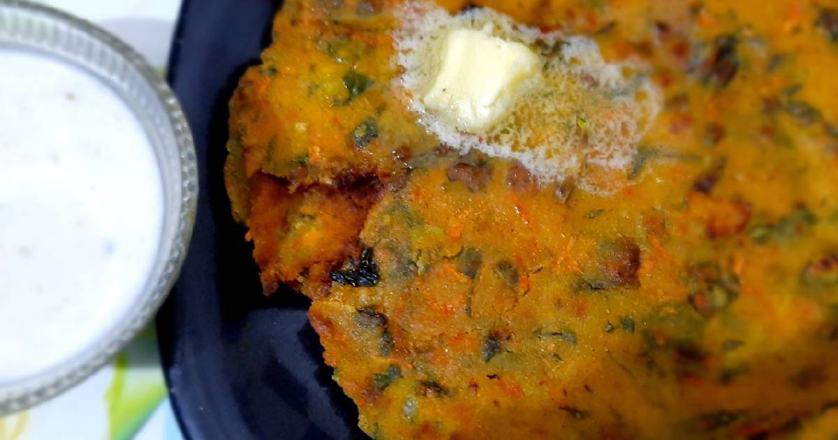 Millet flour & veggies paratha Recipe by Uzma Syed - Cookpad