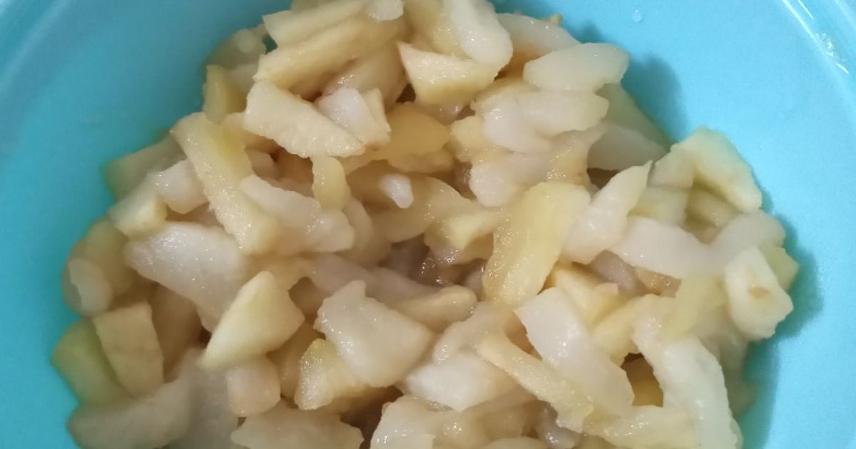 Compota De Manzana 🍎 Y Pera🍐Para Bebe (6 M) Receta de Sol