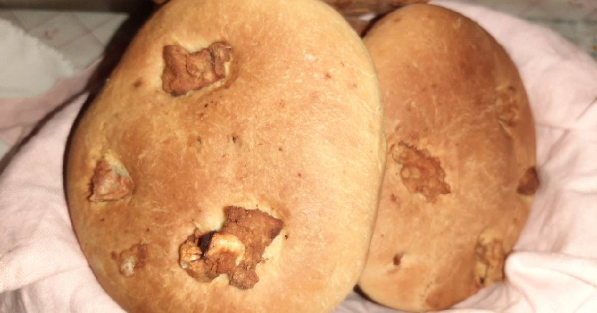 Pan con chicharrones Receta de Carolina Rivas- Cookpad