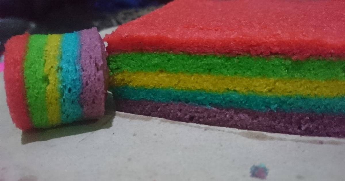 93 resep roti rainbow gulung enak dan mudah - Cookpad