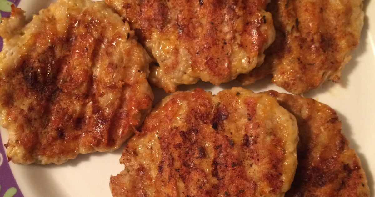 Colby Jack Chicken Burgers Recipe by Ashley Speaks