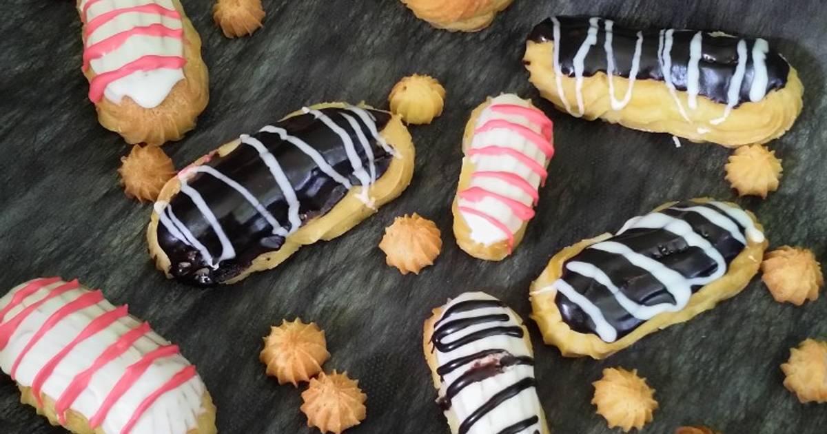 Resep Eclair oleh Evi Purnama - Cookpad
