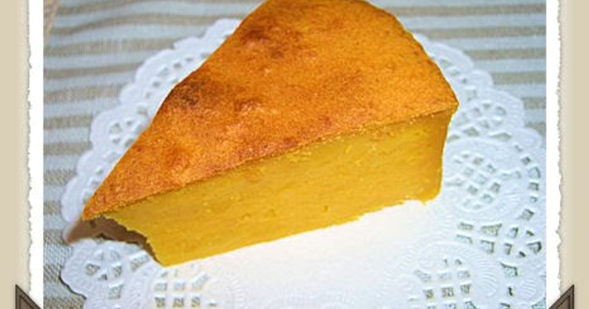 Moist And Rich Kabocha Cake Recipe By Cookpad.Japan