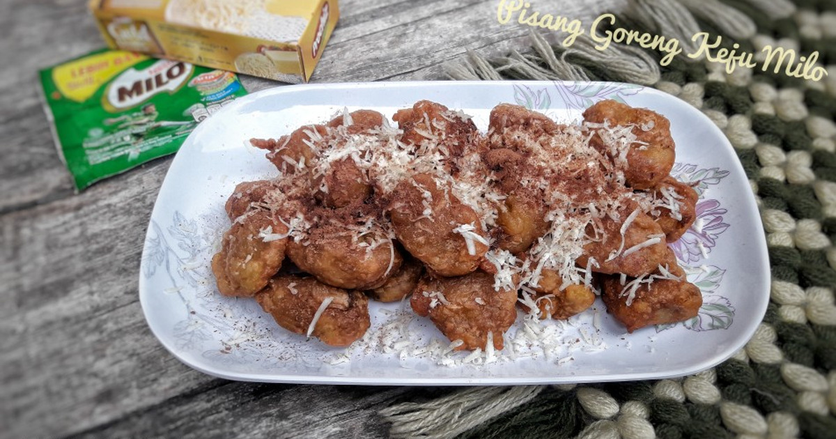 Resep Pisang Goreng Keju Milo oleh Vina Himatur - Cookpad