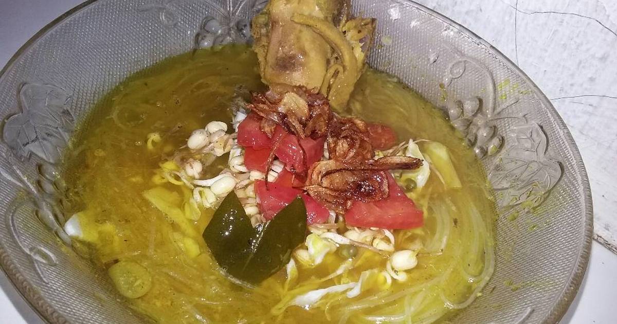 Resep Soto ayam simple oleh Leticia Ardhelia N - Cookpad