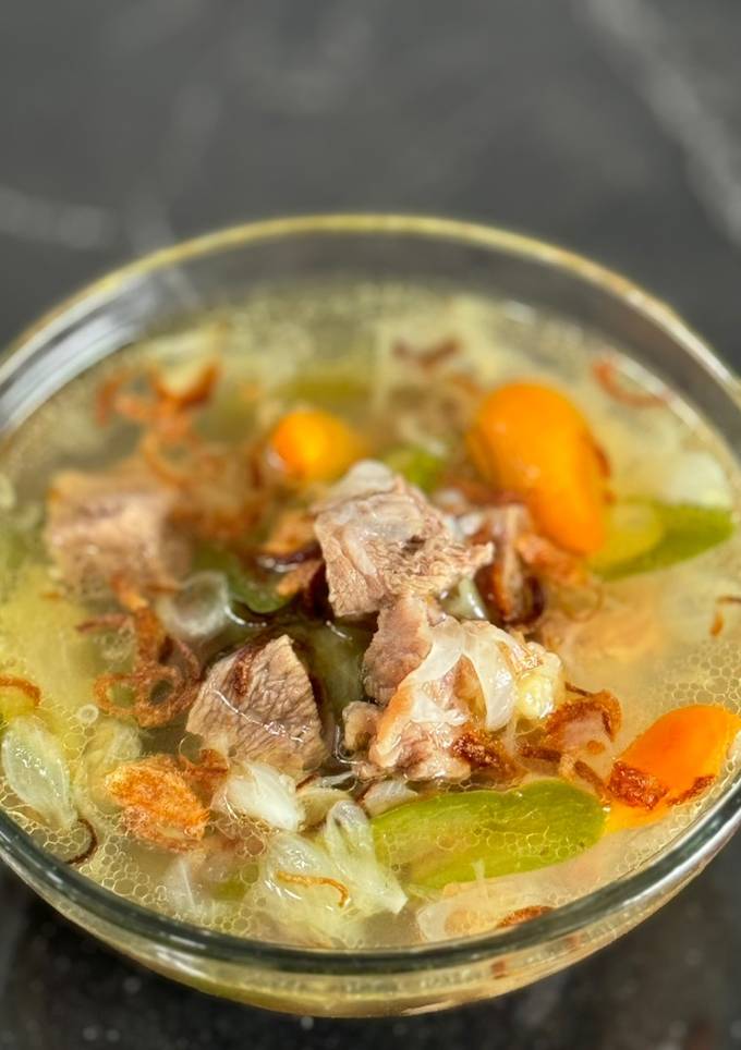 Resep Daging kuah segar dan simple oleh larasvia - Cookpad