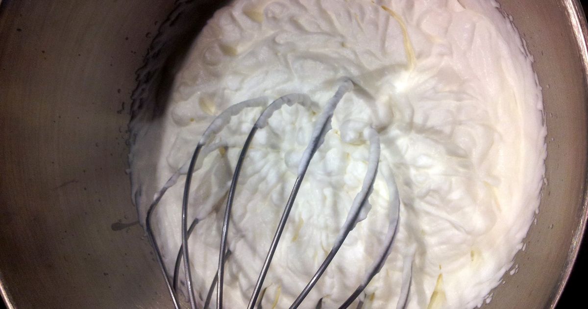 Simple Whipped Cream Recipe By Jiwonchon
