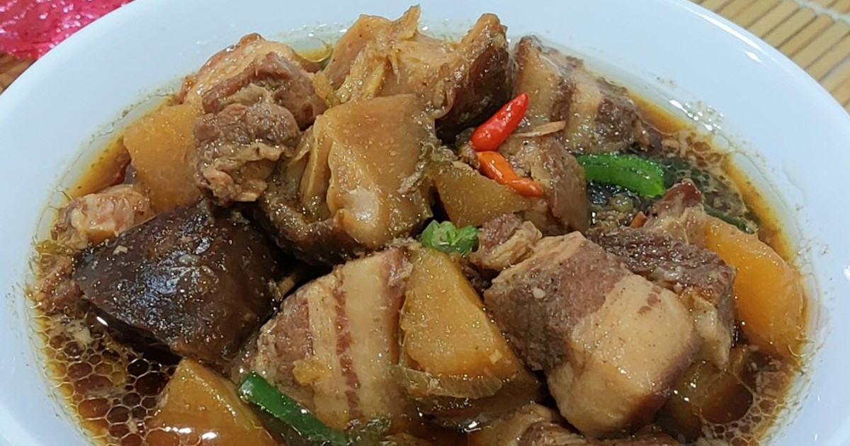 Resep Hong Bak (Babi Hong) By Rice Cooker oleh Rini.Wijaya26 - Cookpad