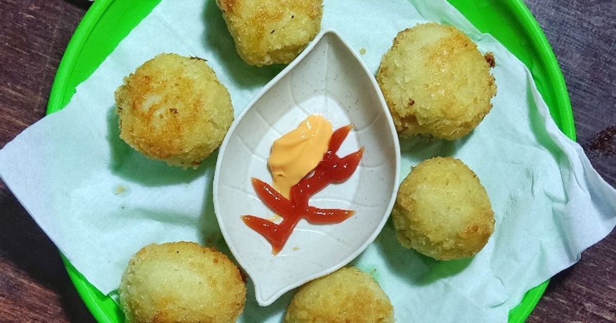 Resep Nugget Bola Ayam Kentang oleh Karlina.Kitchen - Cookpad