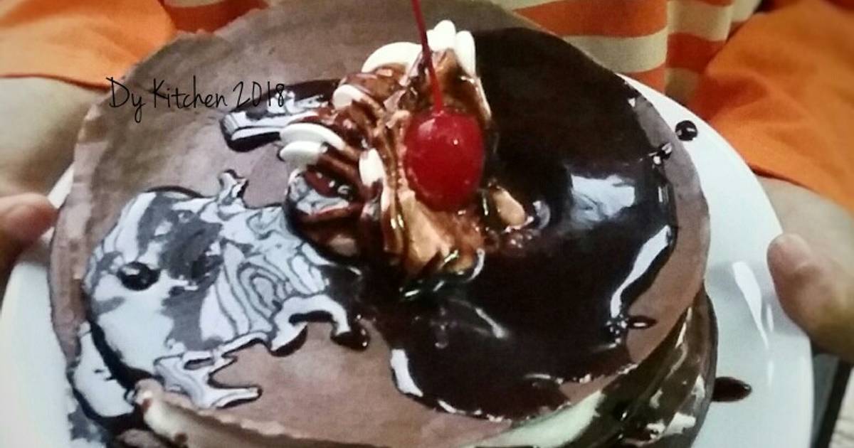 Resep Pancake Saus Coklat oleh Deedee - Cookpad