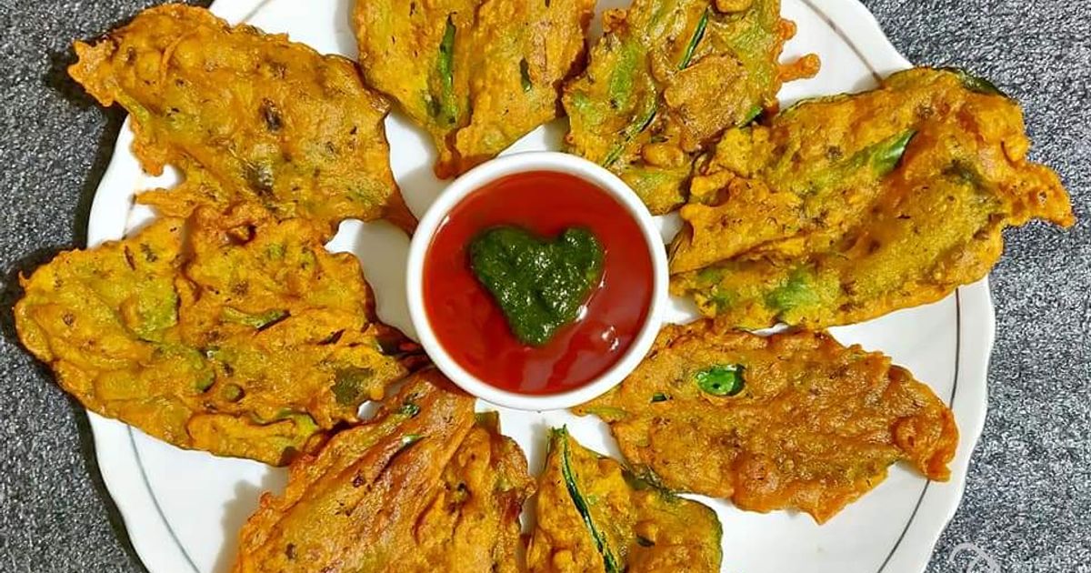 Palak Patta Pakada Recipe By Uzma Ahmad