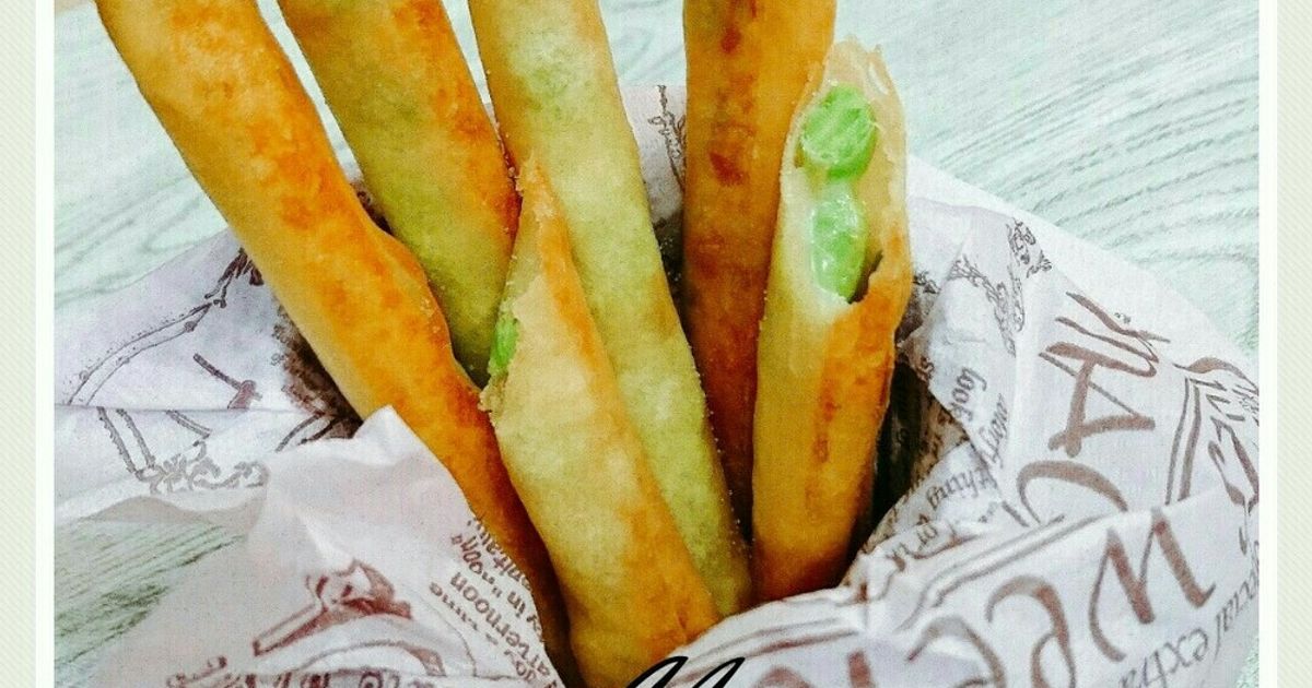 Edamame And Cheese Spring Roll Sticks Recipe By ♡мiчаⅵ♡⋆