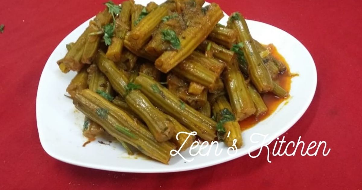Hyderabadi Saijan Ki Phalli Masala Or Drumsticks Curry Recipe by ZMA ...