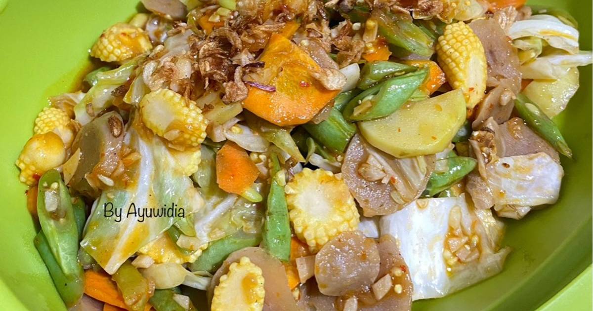 Resep capcay aneka sayuran berkuah hingga goreng, lezat serta mudah