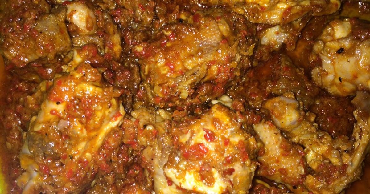 Resep Daging Dan Balungan Ayam Balado Mercon oleh Rana Triana - Cookpad