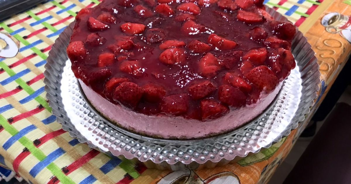 Cheesecake De Frutilla Light, Sin Azúcar Y Sin Tacc… Y Sin Cocción ...