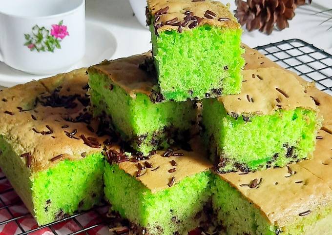 Resep 36. CAKE PANDAN MESES oleh Amalia saras - Cookpad