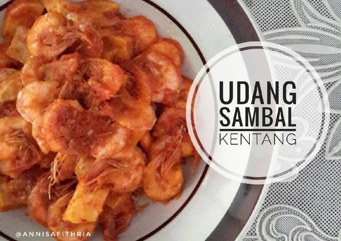 Resep Udang Sambal Kentang oleh annisafithria - Cookpad