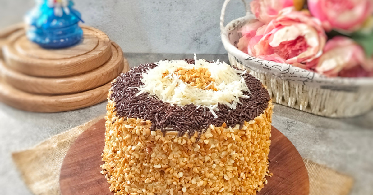 Resep Bolu Mocca Jadoel Dengan Martabak Topping oleh Yenny Laurensia ...
