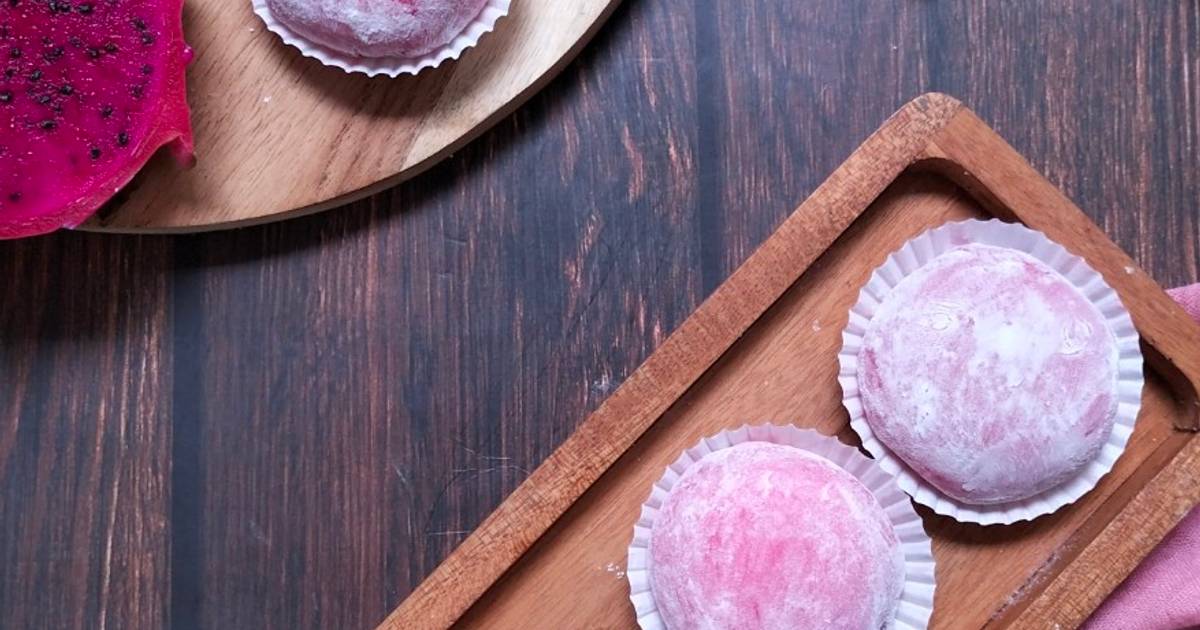 Resep Moci Buah Naga oleh Nur Erma - Cookpad