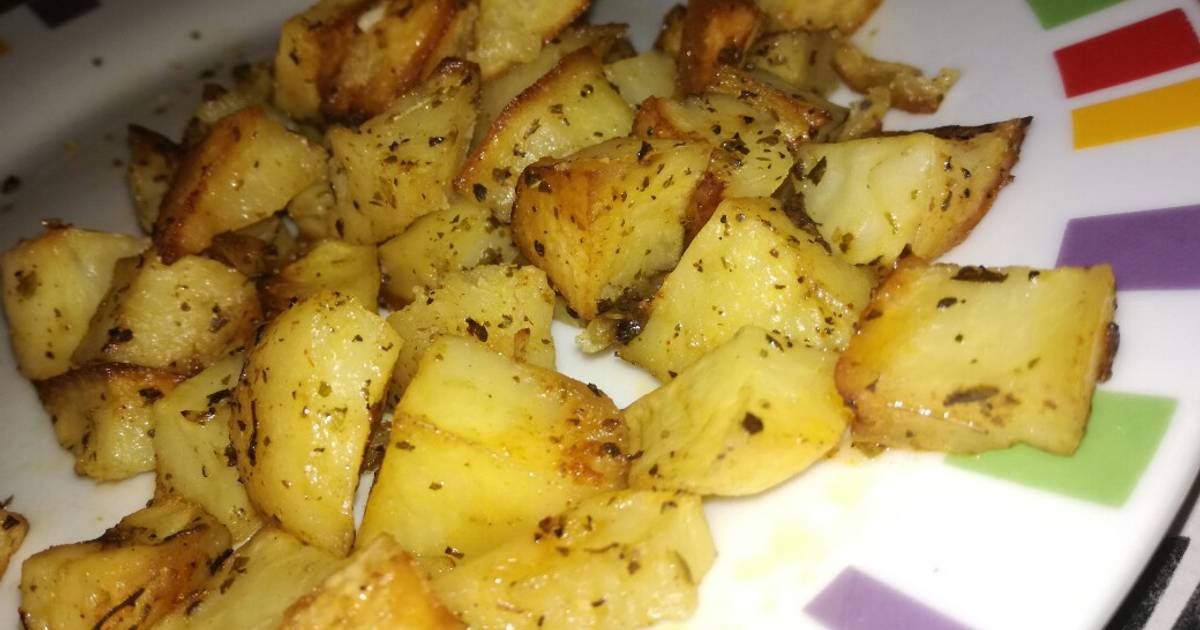 Papas al horno Receta de Eluney Rosas- Cookpad