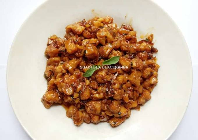 Resep Sauteed Tempeh with Butter oleh Sabilla Amrizah - Cookpad