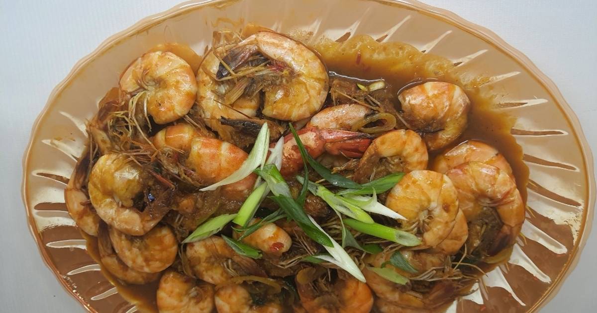 Resep Udang Saos Padang ala resto oleh Bu MIMIN - Cookpad