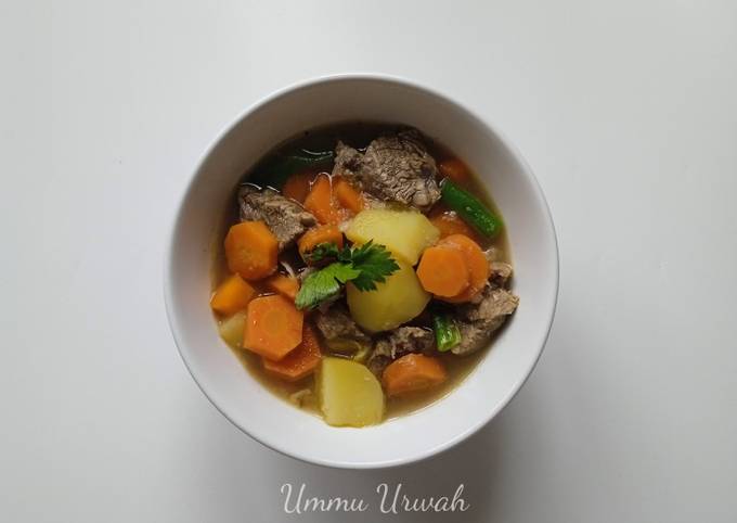 Resep Sop daging sapi oleh Ummu Urwah - Cookpad
