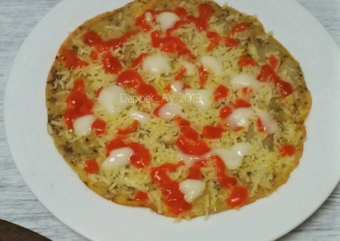 Resep Pizza kentang Simple ala Hanna oleh Dapoer Aye (Ani) - Cookpad