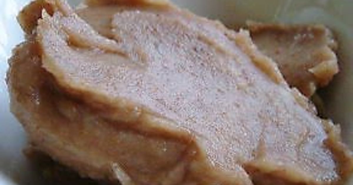 Chestnut Paste (Made With Chestnuts Simmered In Their Inner Skins ...