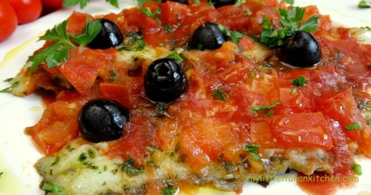 Plaice Fillets Sorrento Style (Alla Sorrentina) Recipe by Alida ...