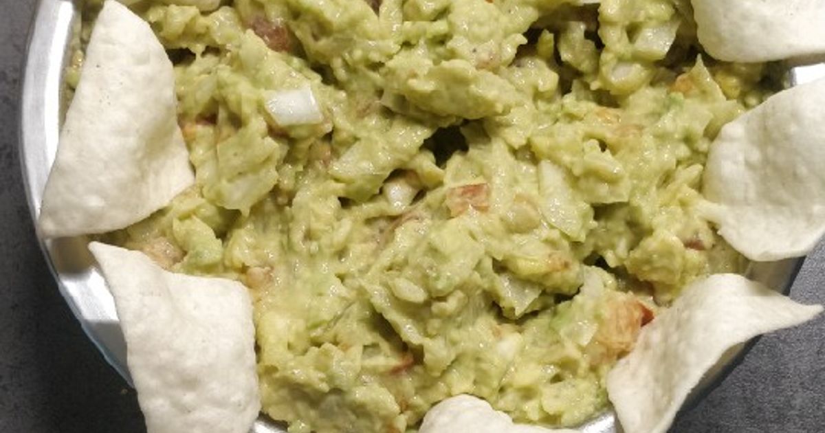 Guacamole Casero Receta de Mariajo Rojo Vidal- Cookpad