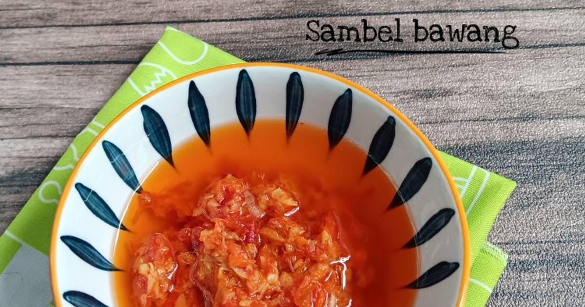 Resep Sambel bawang oleh Mama fathan - Cookpad