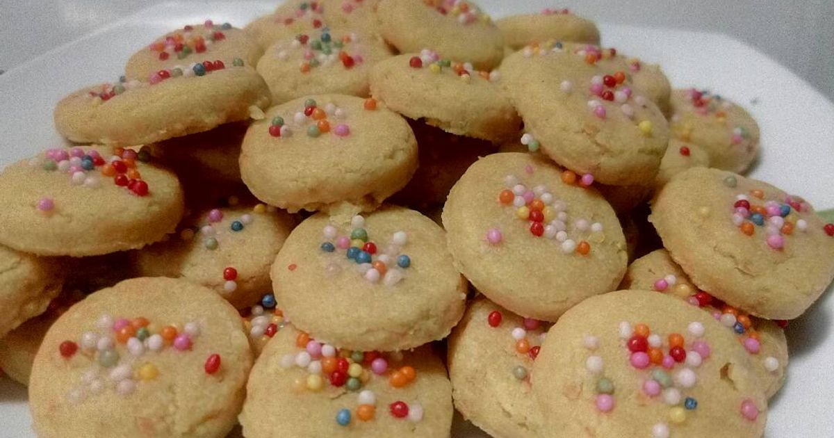 Resep Cookies Susu Eggless oleh Evikasari Peno - Cookpad