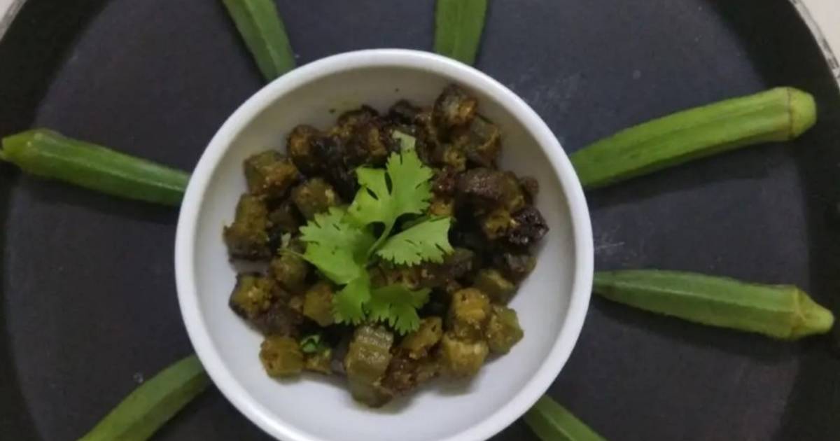 Okra sabji Recipe by Jigisha Modi - Cookpad