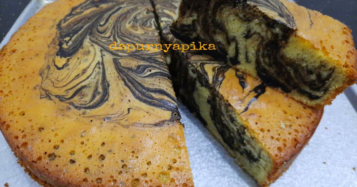 Resep Bolu Jadul Marmer oleh Mama Isaac - Cookpad