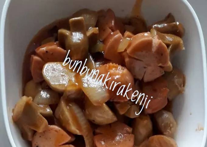 Resep Sosis Baso Asam Manis oleh bunbunakirakenji - Cookpad