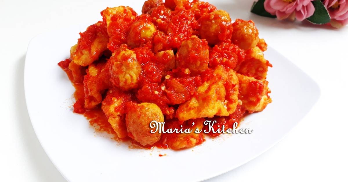Resep Balado Tahu Telur Puyuh oleh Maria’s Kitchen - Cookpad